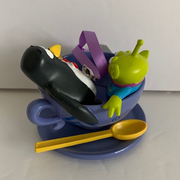 Disney | Holiday | Toy Story Alien Wheezy Spinning Teacup Ornament ...